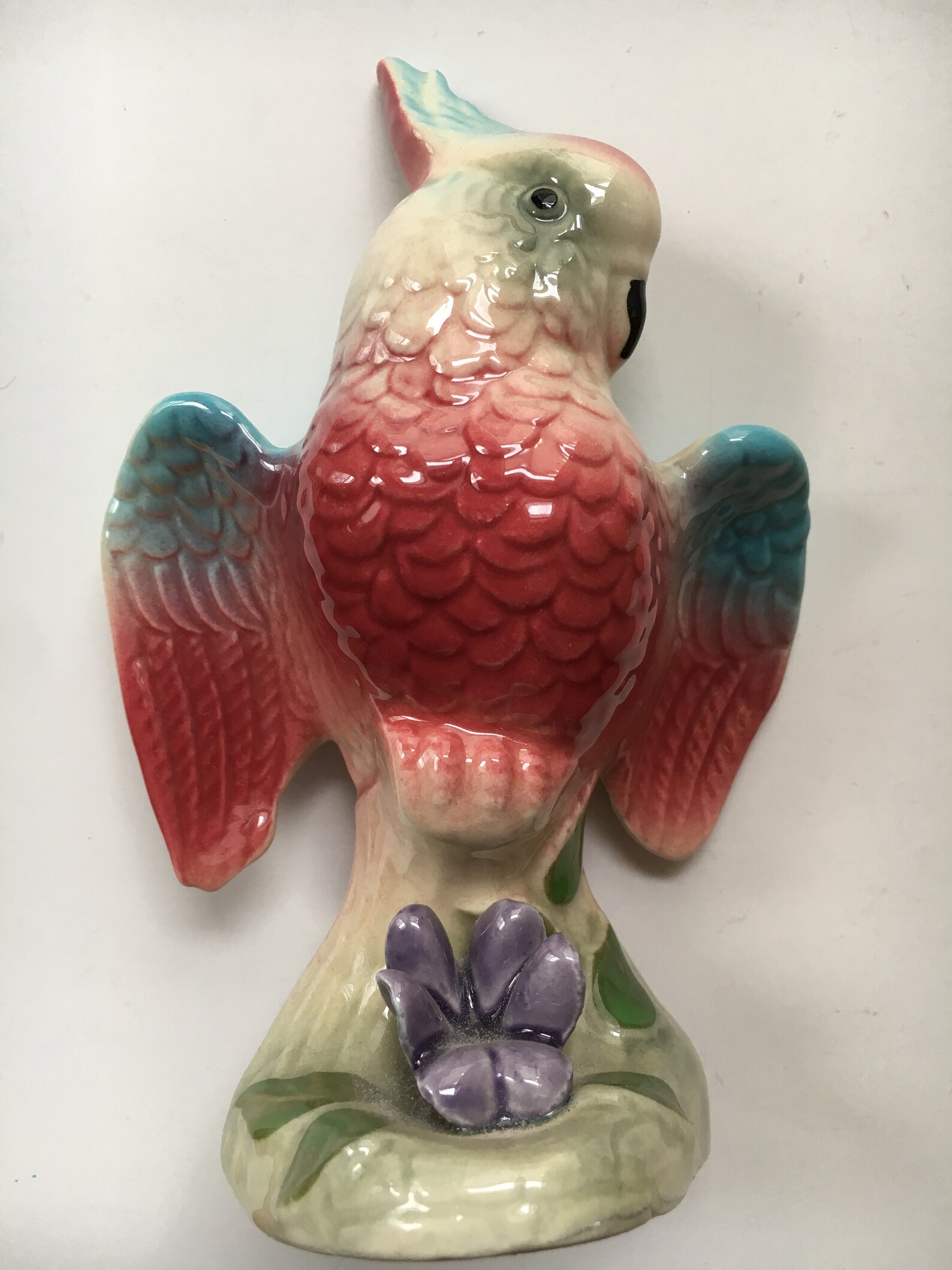 Royal Copley Ceramic Cockatoo or Parrot Bird Mid Century Bird Figure - Etsy