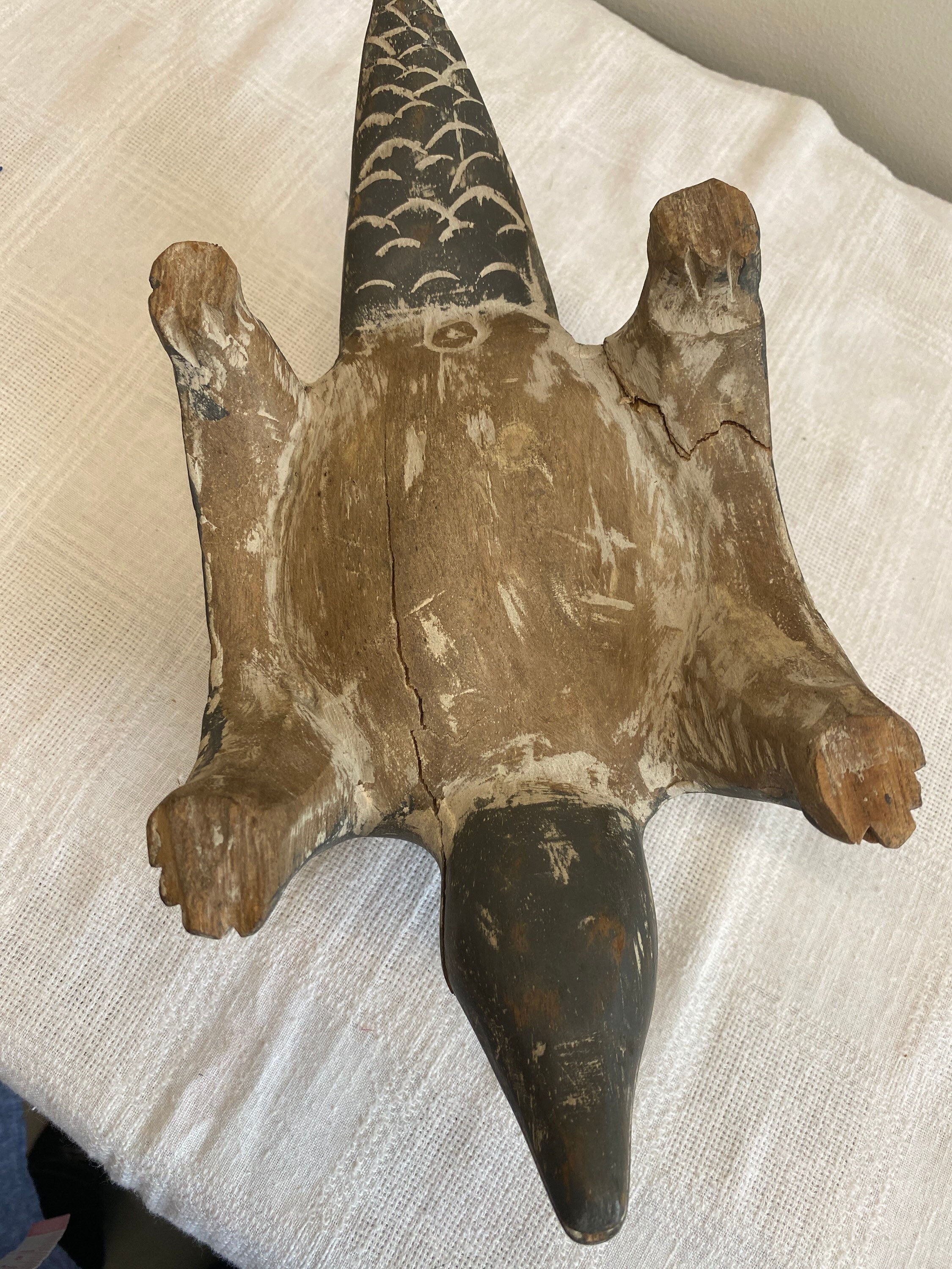 Carved Wood Armadillo - Etsy