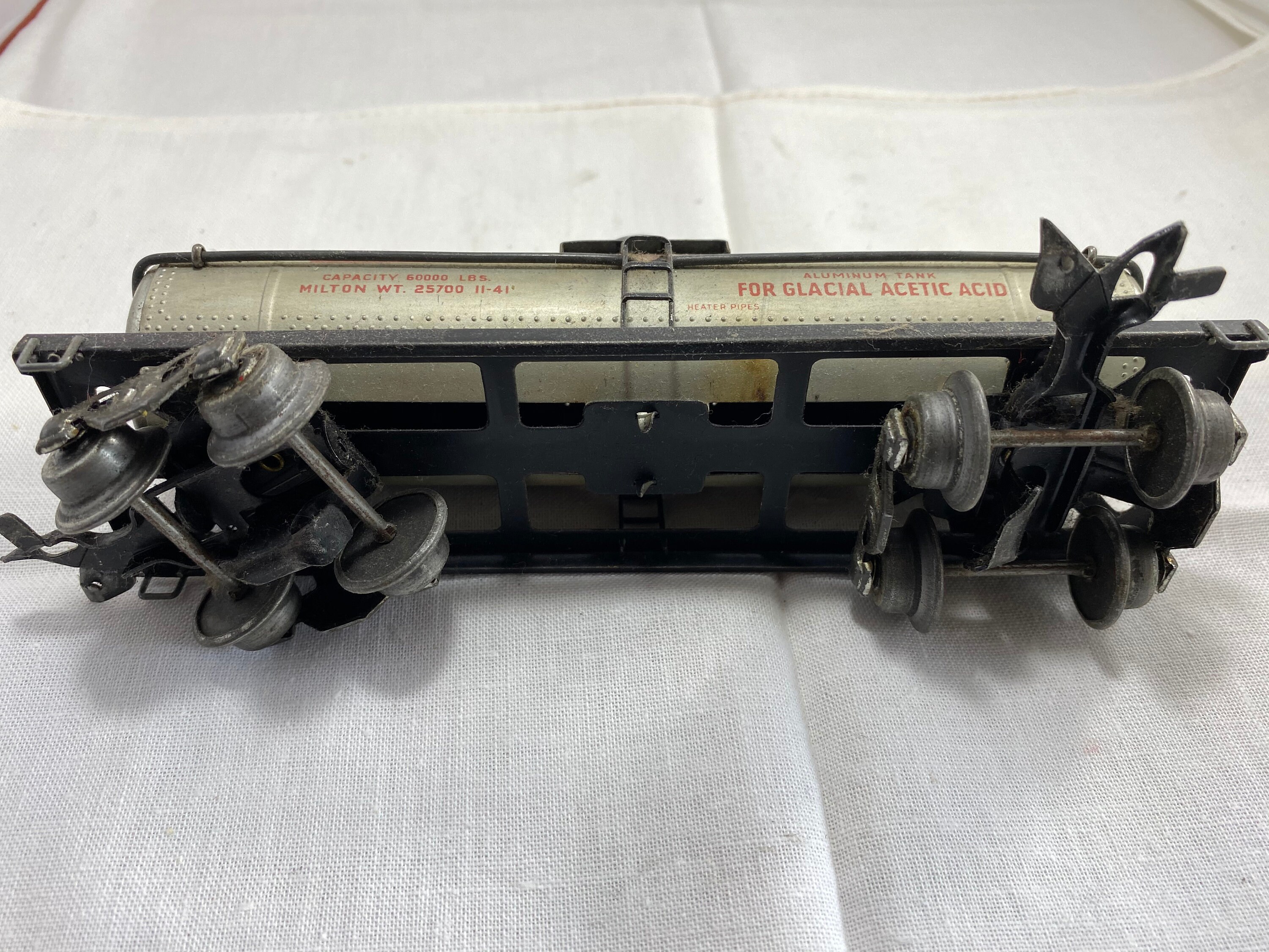 Marx Model Railroad Tanker 3553 Tin Litho Niagara Falls NY | Etsy