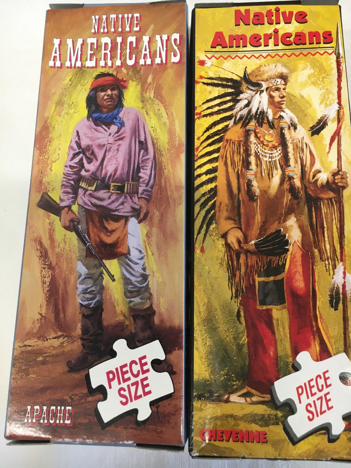 Native Americans 100 Piece Puzzles. Choice of 6 Styles | Etsy