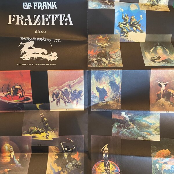 Frank Frazetta - Etsy