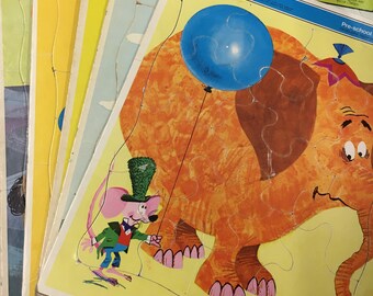 Childrens Frame Tray Puzzles - Etsy