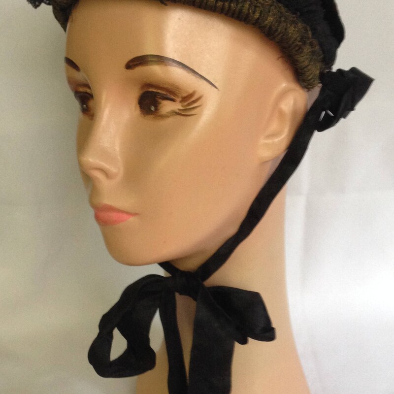 Mourning Bonnet - Etsy
