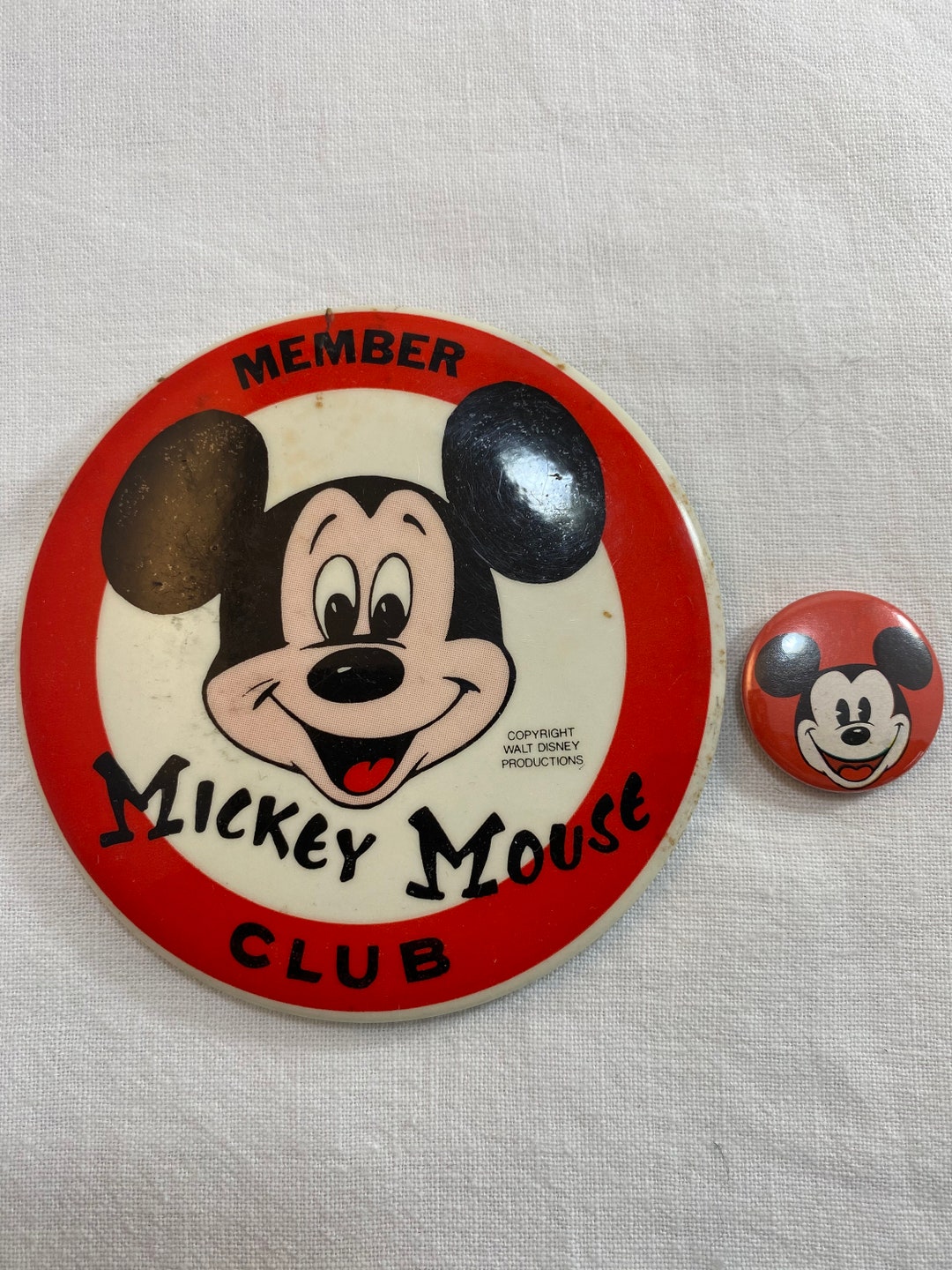 Mickey Mouse Disney Pinback Buttons Disney Break '89 Roger Rabbit 3 ...