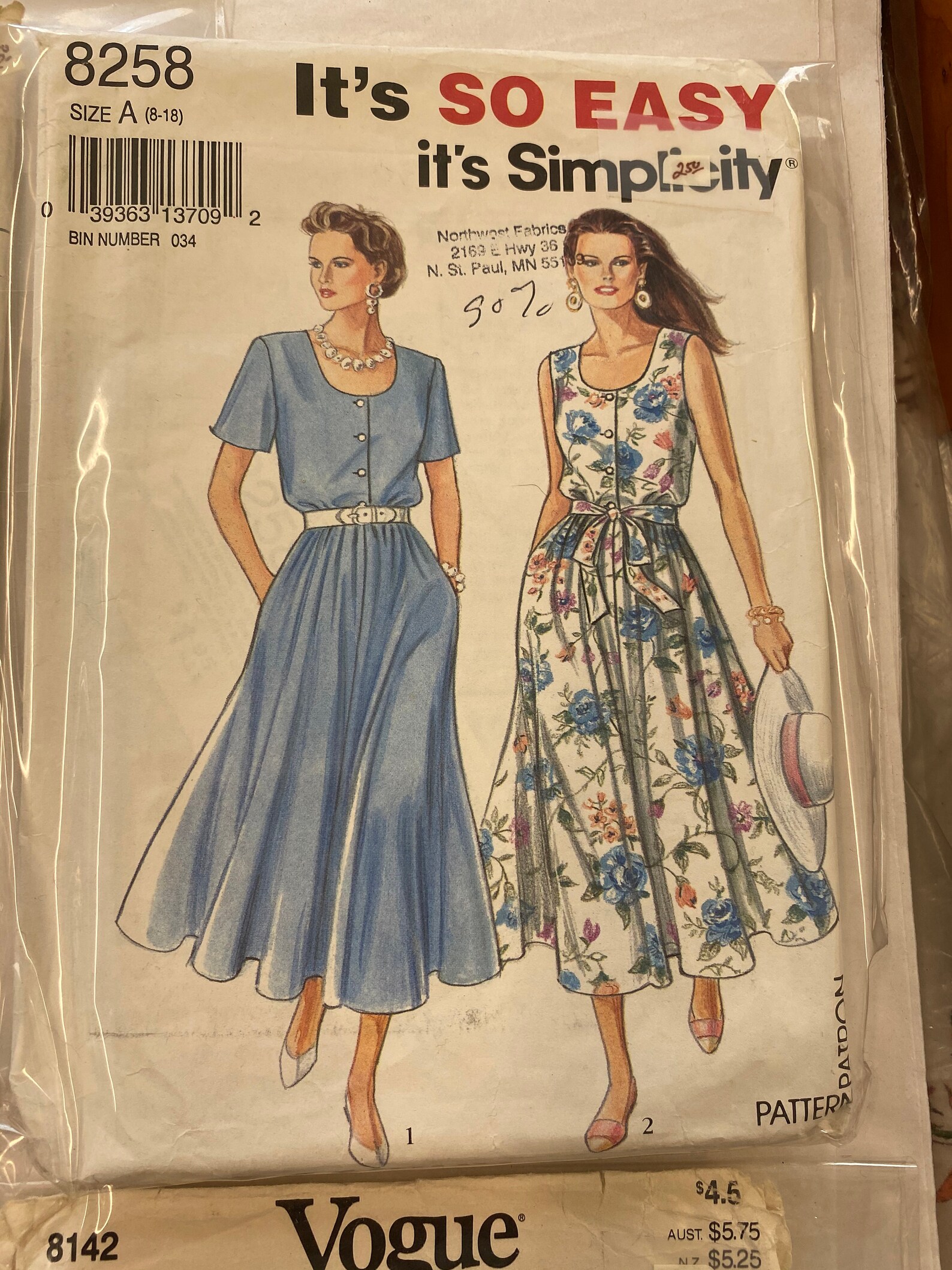 9 1980's Dress Patterns - Etsy