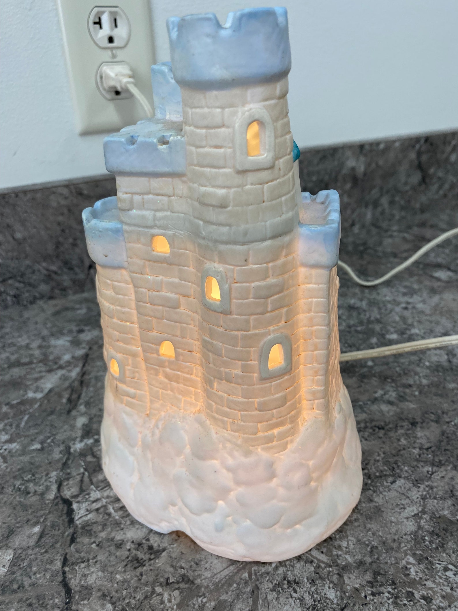 Night Light Castle Cinderella Castle Lamp | Etsy