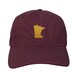 Minnesota State Custom Embroidered Adjustable High Quality Dad Hat ...