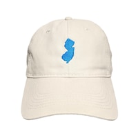 NEW JERSEY Low Profile Trucker Hat - Vintage Look Pigment Dyed Cotton ...
