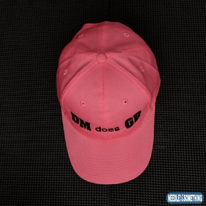 DM Does GB Embroidered High Quality Neon Pink Hat/cap - Etsy