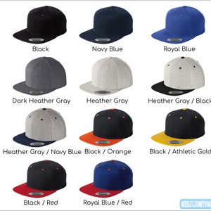 TOP NEP Embroidered Flat Bill Snapback Hat/cap High Quality - Etsy