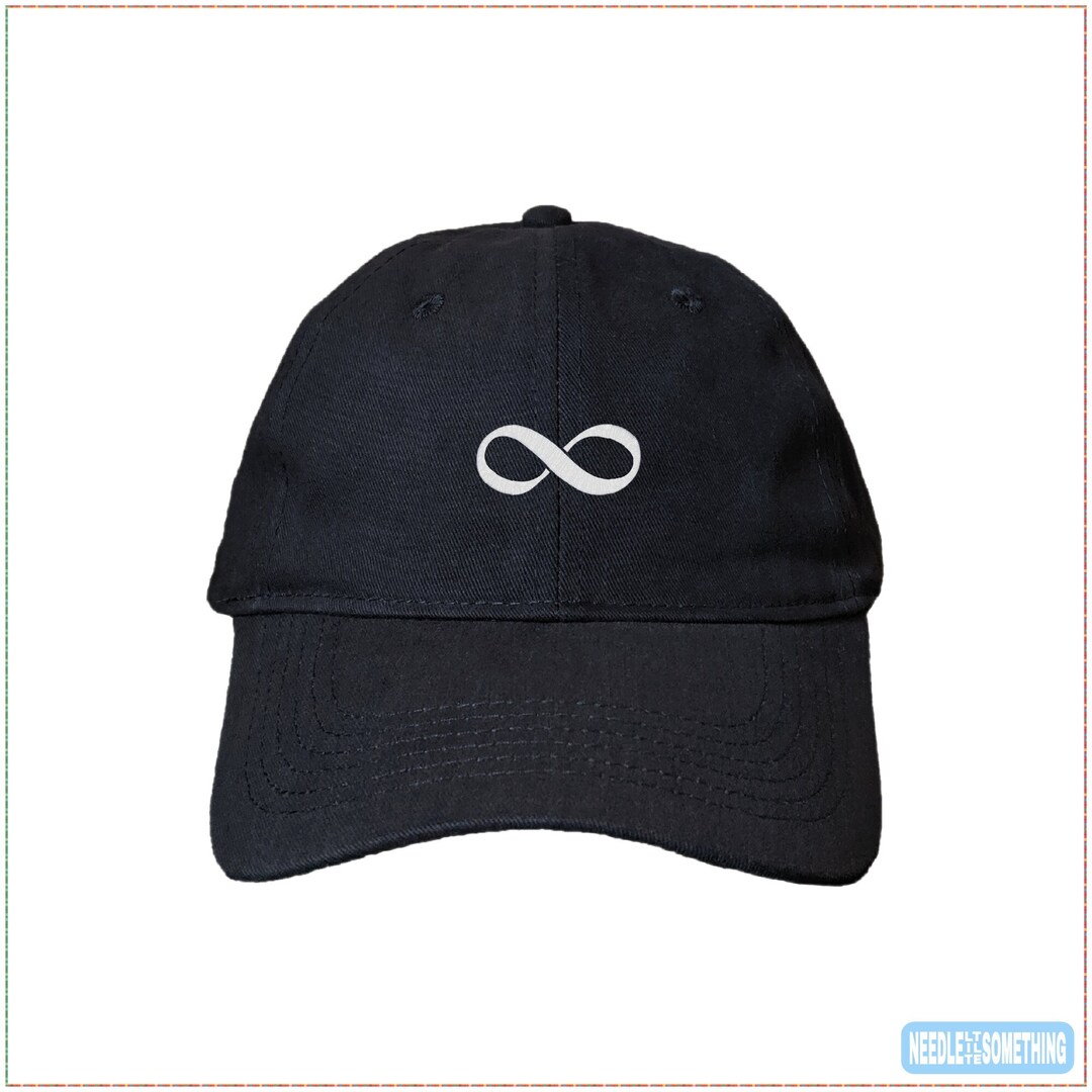 Infinity Symbol Custom Embroidered Adjustable High Quality Dad Hat ...
