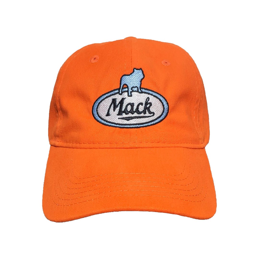 Mack Bulldog Custom Embroidered Adjustable 100% Cotton Dad Hat - Choose ...