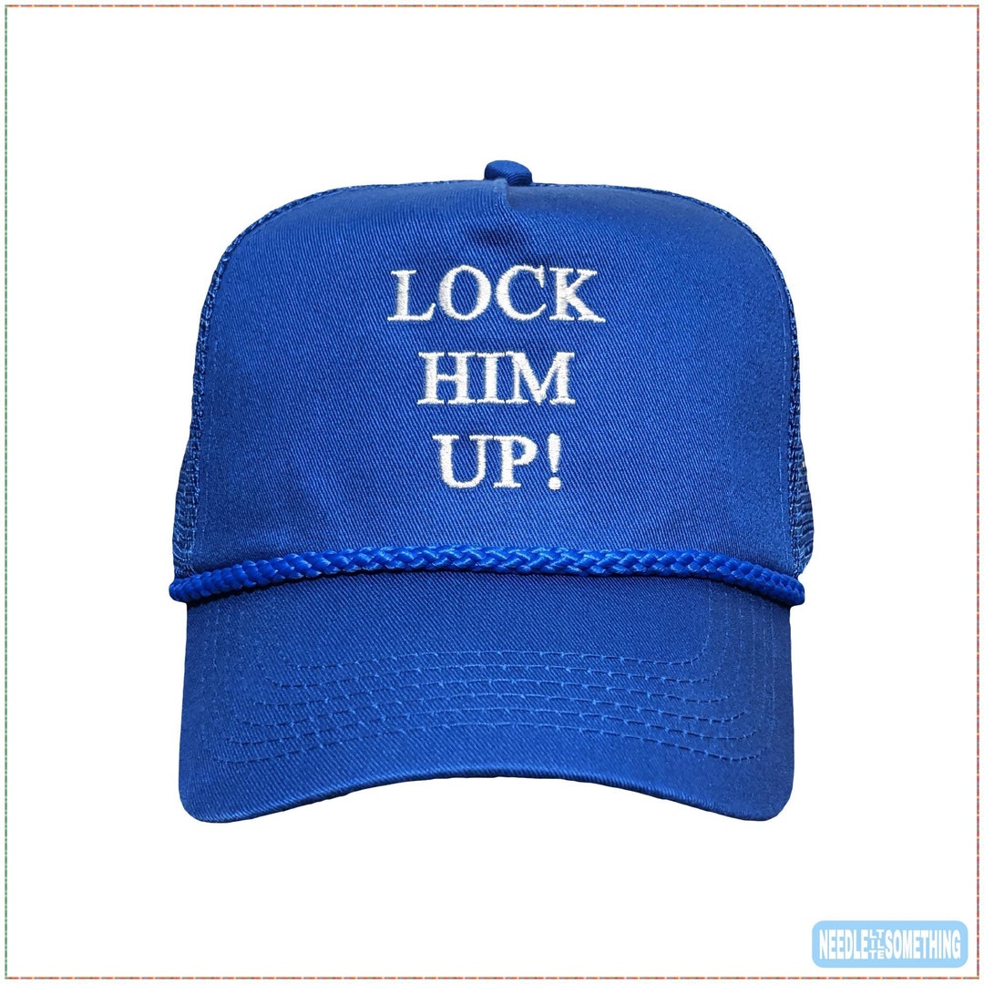 Lock Him Up! Embroidered Classic Mesh-back Hat/cap - Etsy
