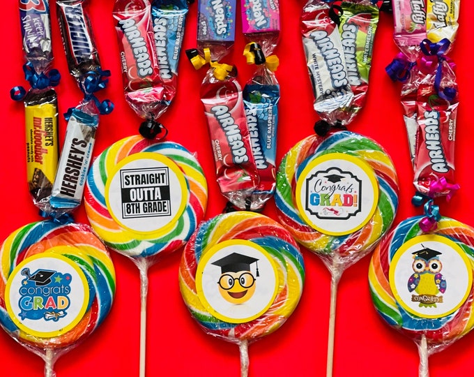 Graduation Lollipop Lei - Etsy
