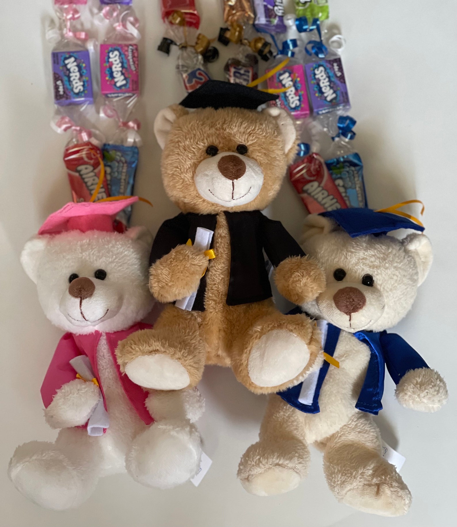 Graduation Cap & Gown Bear Lei - Etsy