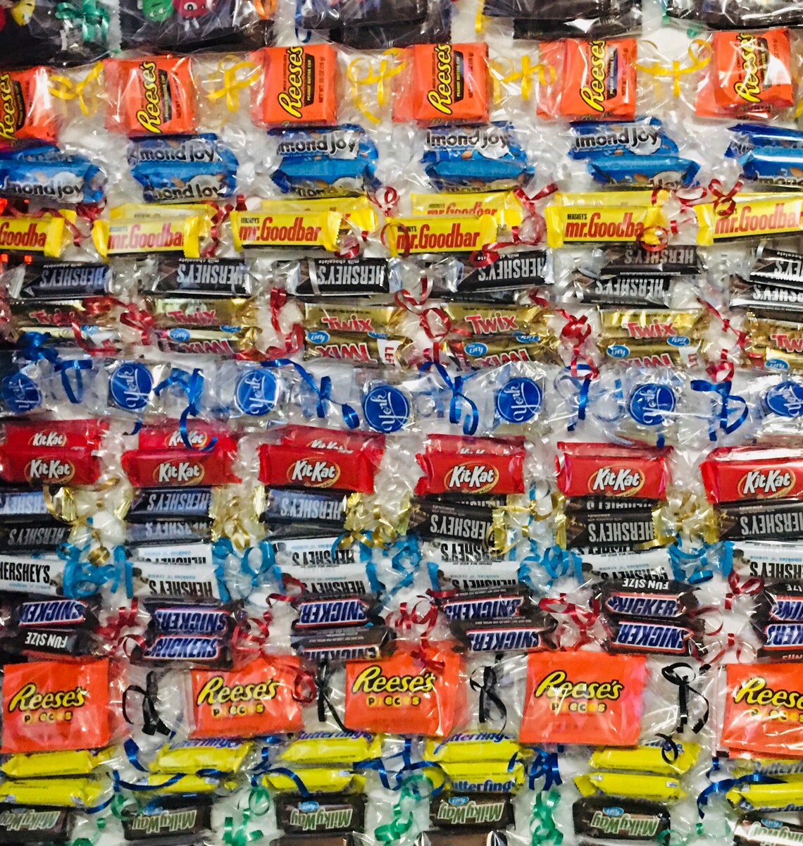 Long Chocolate Candy Cello Lei - Etsy