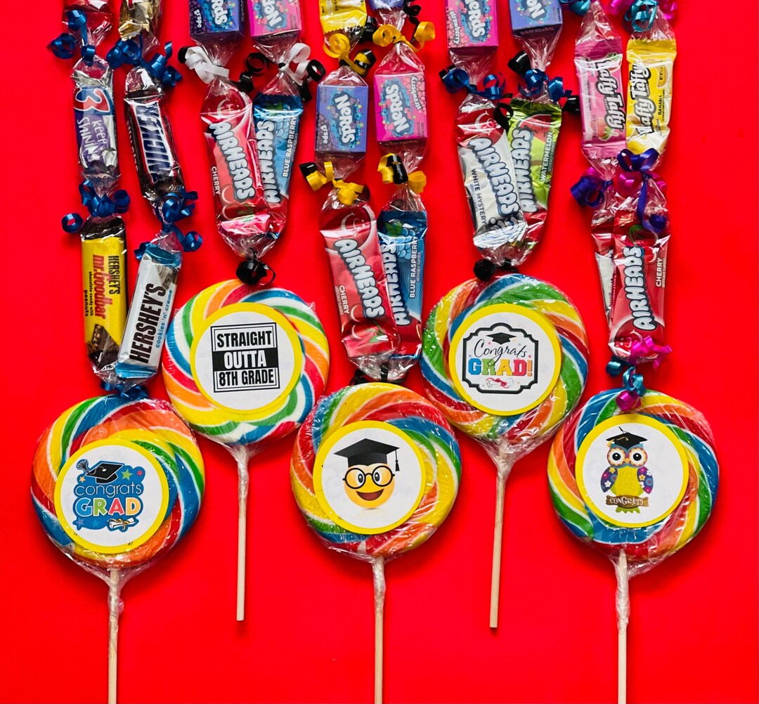 Graduation Lollipop Lei - Etsy