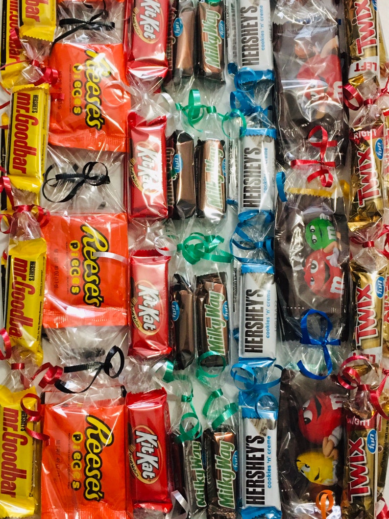 Long Chocolate Candy Cello Lei - Etsy