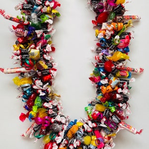 Celebration Mixed Candy Lei With Smarties - Etsy