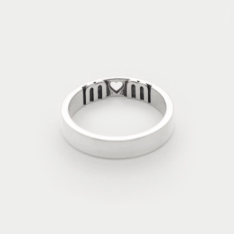 Personalized Promise Ring for Her Initial Ring Custom Letter - Etsy UK