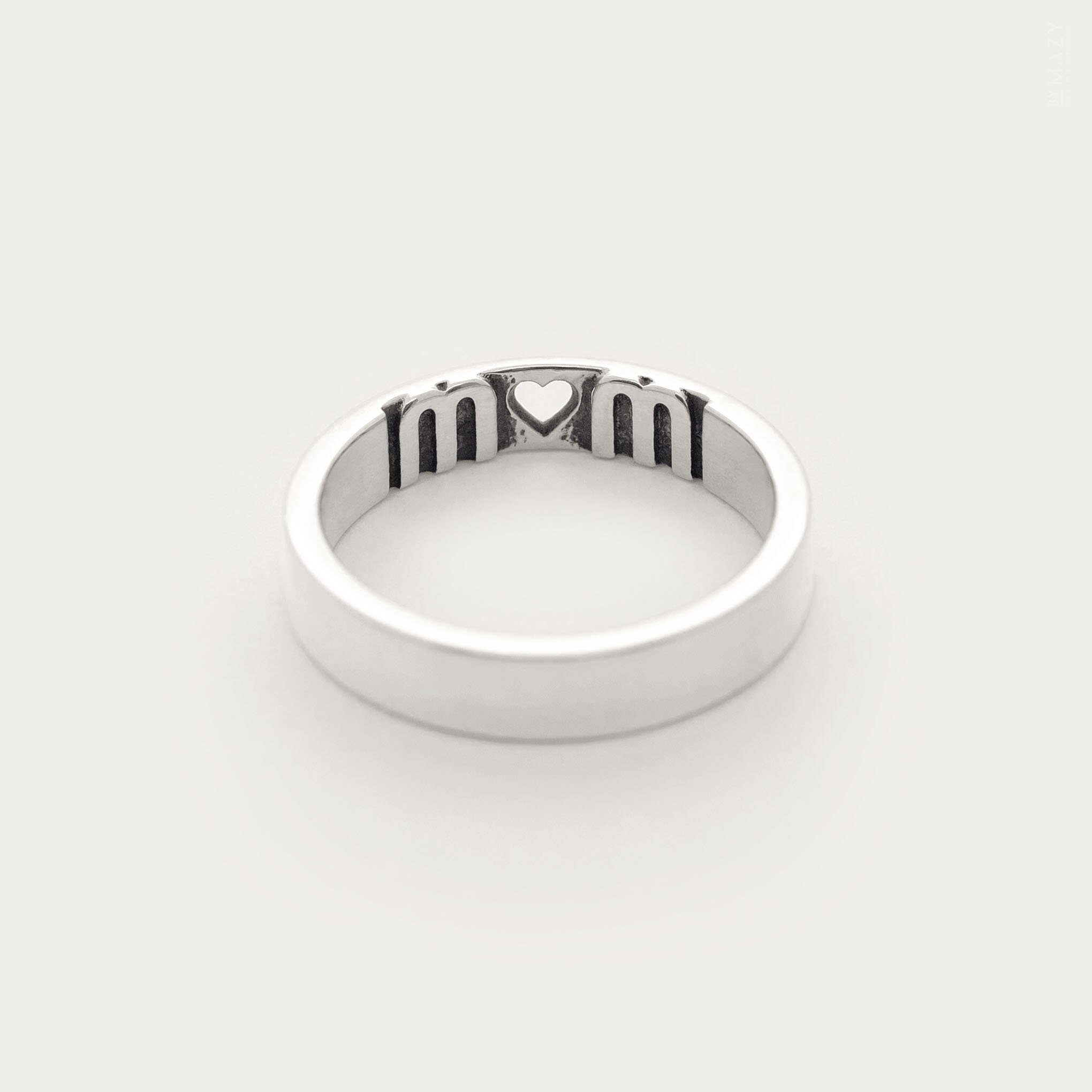 Personalized Promise Ring for Her Initial Ring Custom Letter - Etsy UK