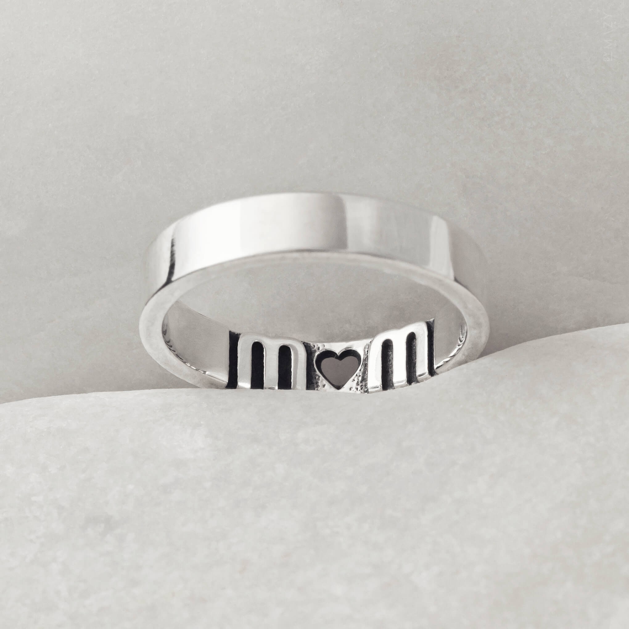 Personalized Promise Ring for Her Initial Ring Custom Letter - Etsy UK