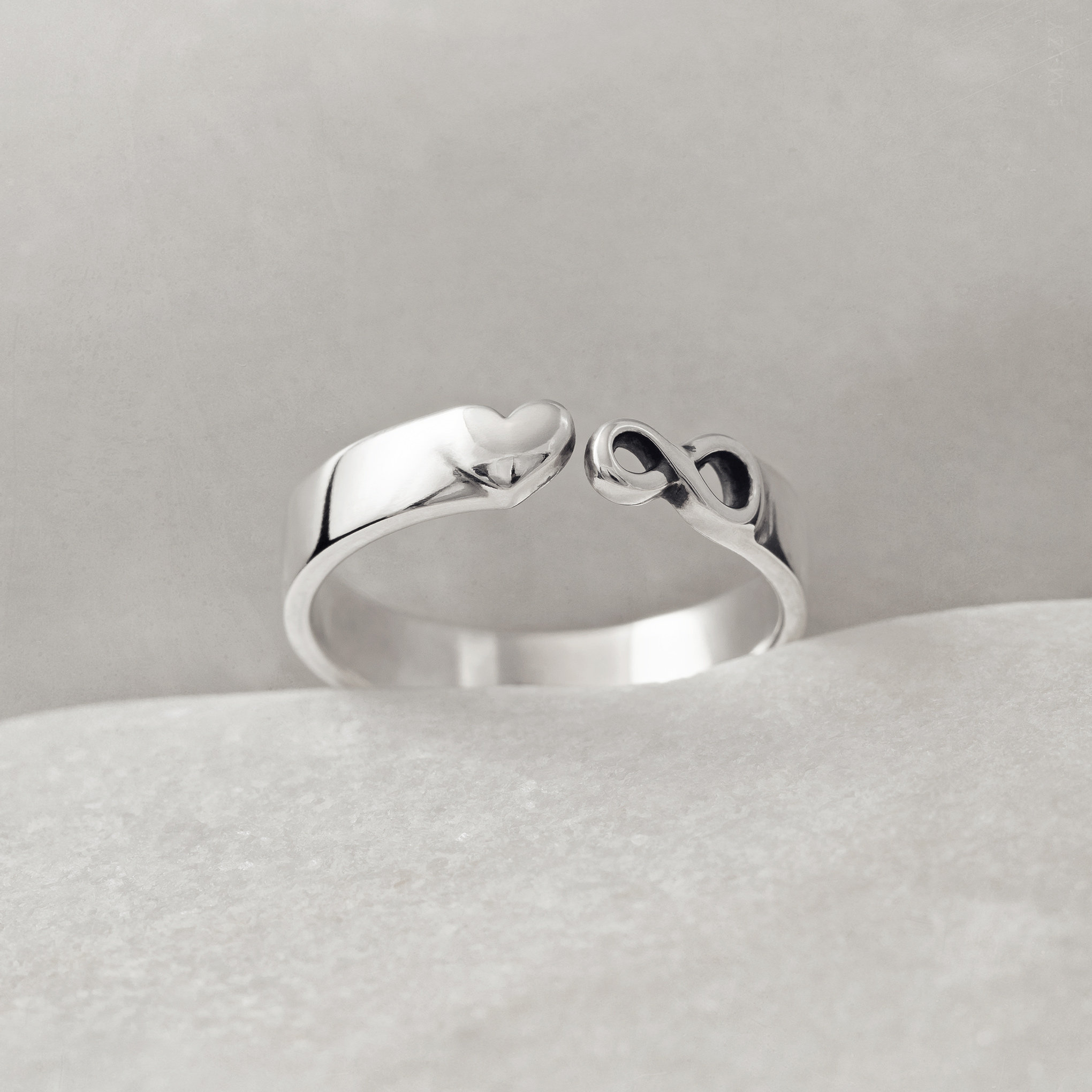 Infinite Love Ring Promise Ring Infinity Ring Pinky Ring Etsy