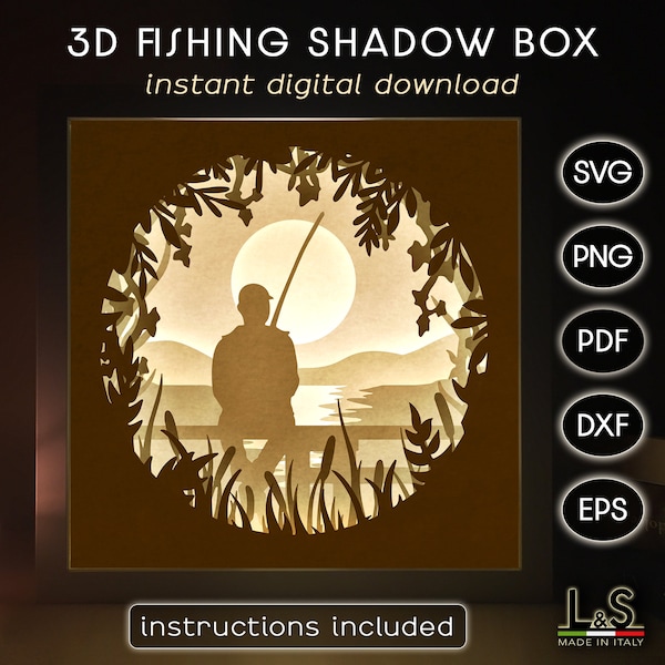 Fish Shadow Box - Etsy