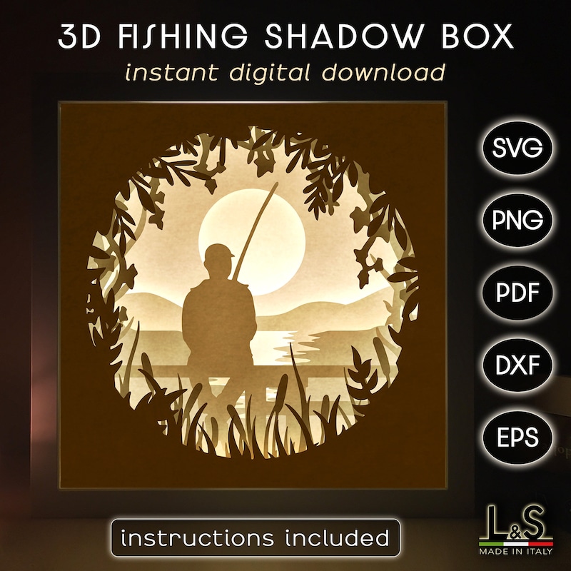 Fish Shadow Box - Etsy