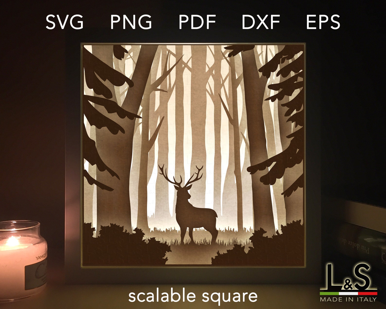 Christmas Shadow Box Svg Bundle Shadow Box Designs Christmas - Etsy