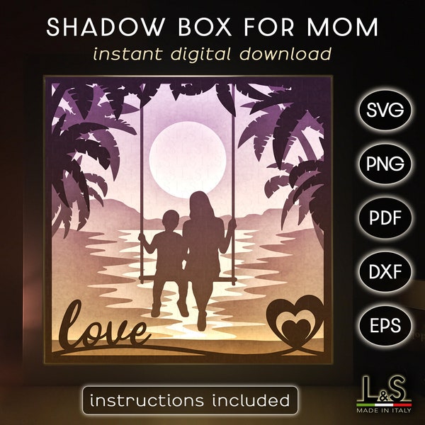 Shadow Box Mom - Etsy