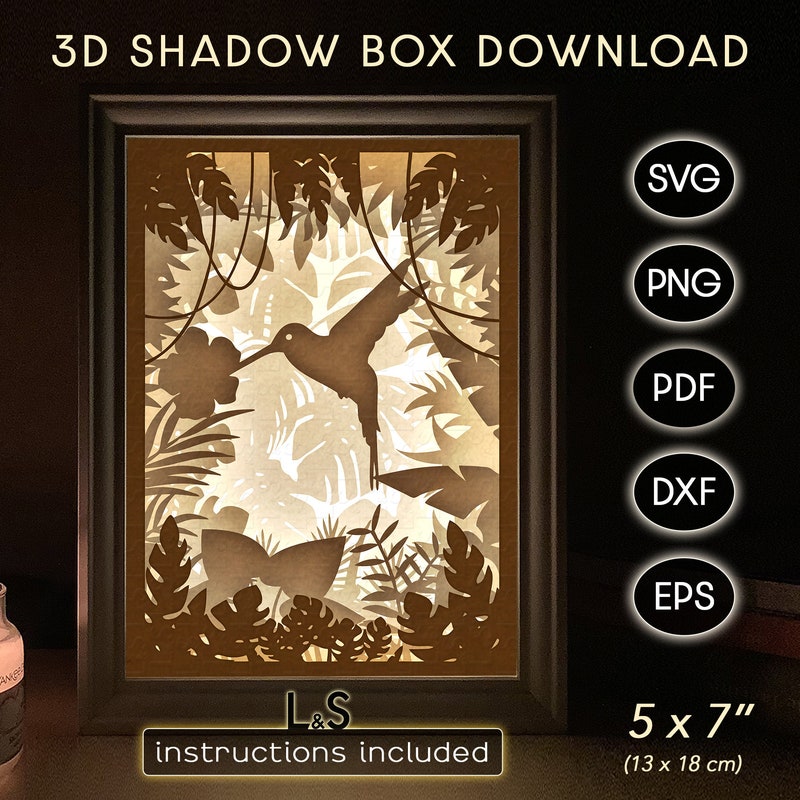 3d Shadow Box - Etsy