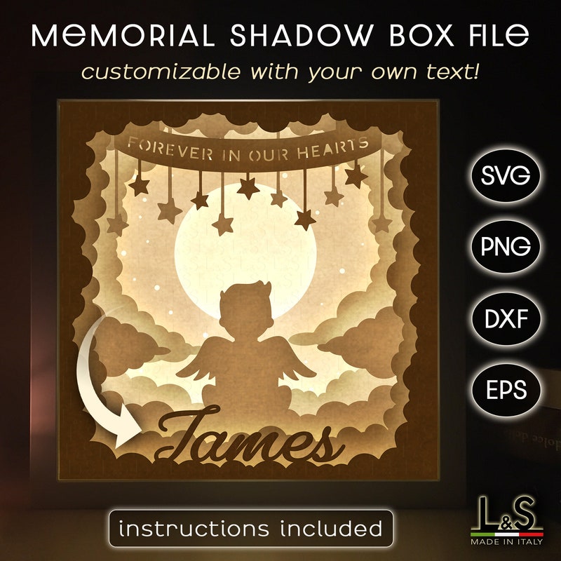 Shadowbox Svg Files - Etsy