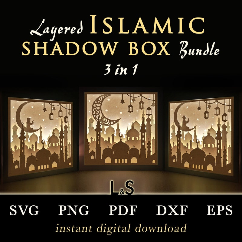 Ramadan Box Template - Etsy