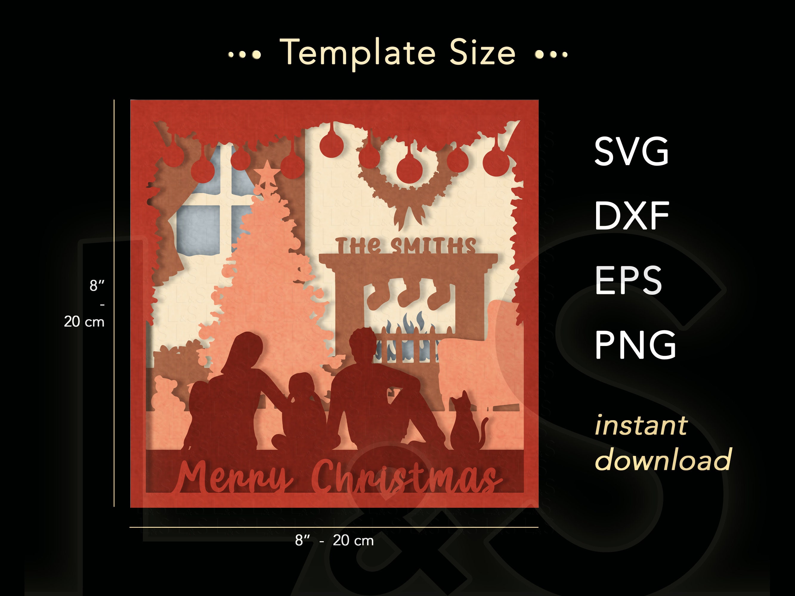 Family Shadow Box Svg Cricut Customizable Svg Shadowbox Art - Etsy Canada