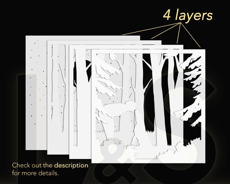 Layered Dog Shadow Box svg Files for Cricut 3D Dog Memorial | Etsy