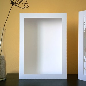 Rectangle 3D Shadow Box Frame Template - SVG Silhouette Light Box Cut ...