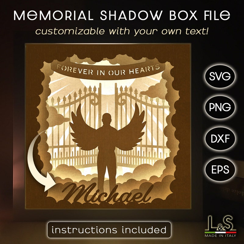 Funeral Shadow Box Dad - Etsy