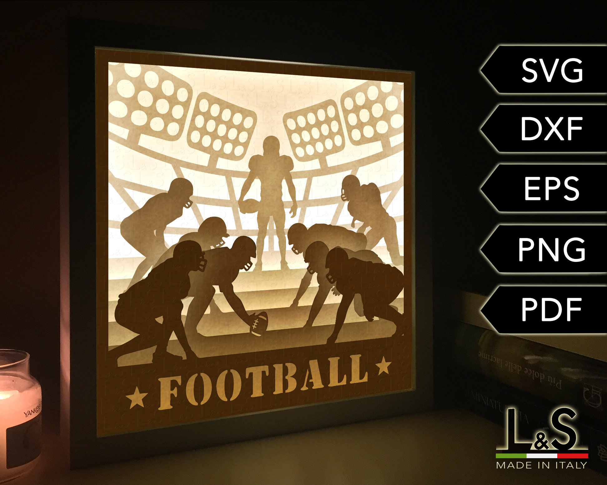 Nfl Led Ghost Shadow