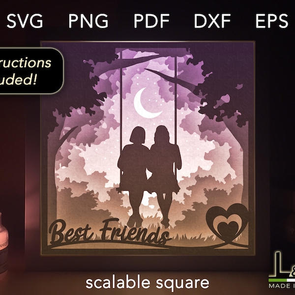 Shadow Box Svg Free - Etsy