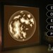 Moon Shadow Box Svg Files for Cricut, Layered Moon Svg, Paper Cut Light ...