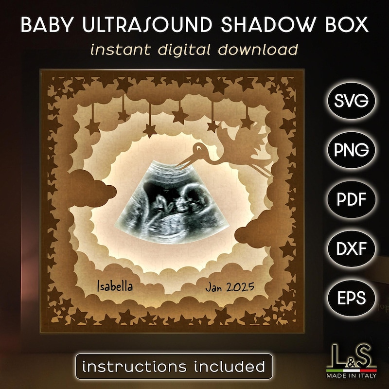 Shadow Box Baby - Etsy