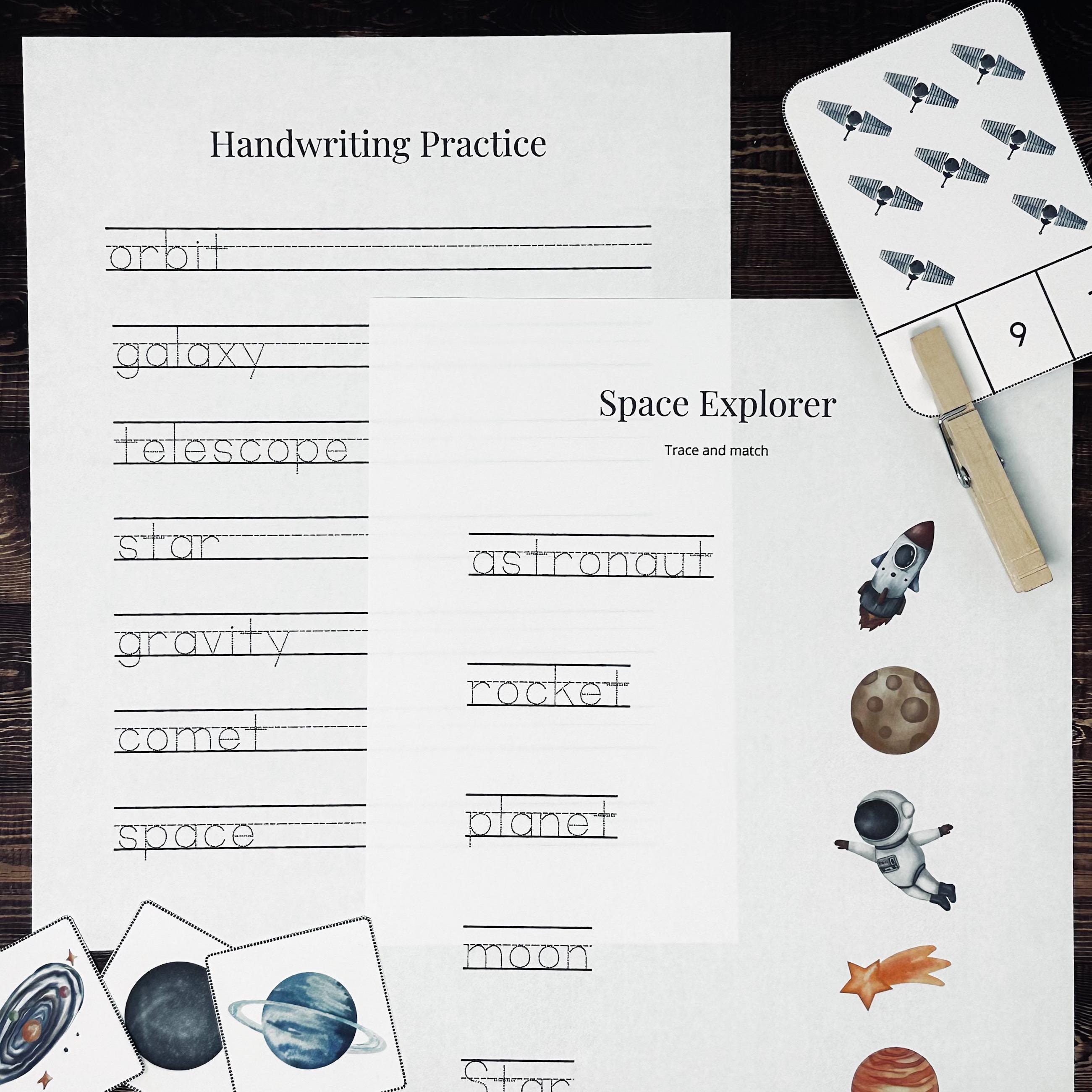 Space Explorers Unit Study - Etsy