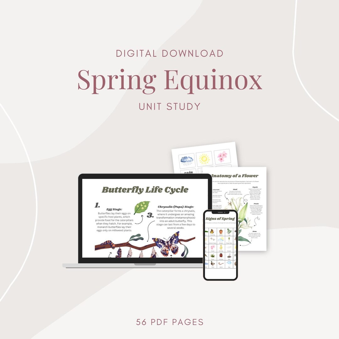 Spring Equinox Unit Study - Etsy