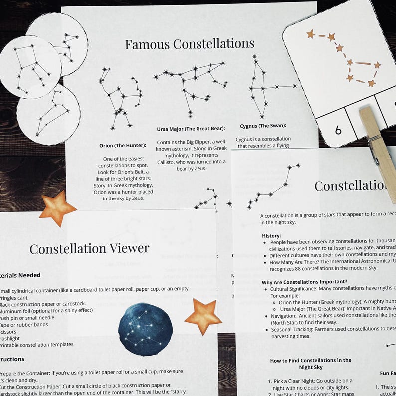 Space Explorers Unit Study - Etsy