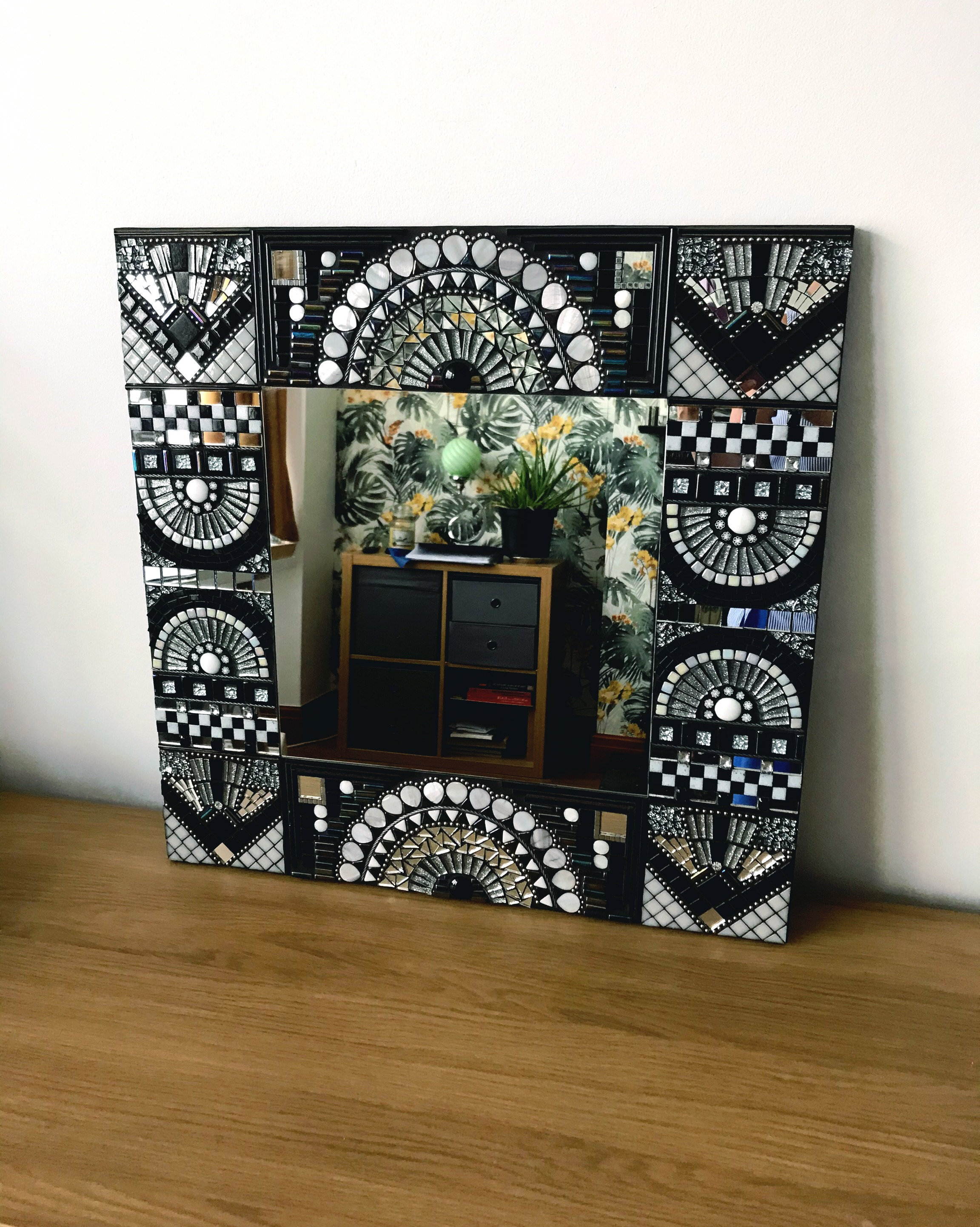 Beautiful Handmade Mosaic Mirror Art Deco Inspired - Etsy