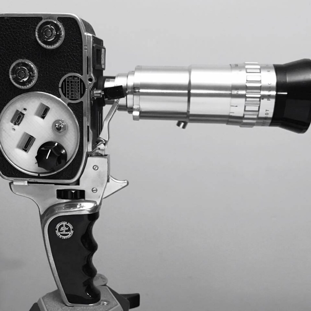 Digilex C8™ - Digital Retrofitted Bolex Paillard® C8 - SILVER Berthiot ...