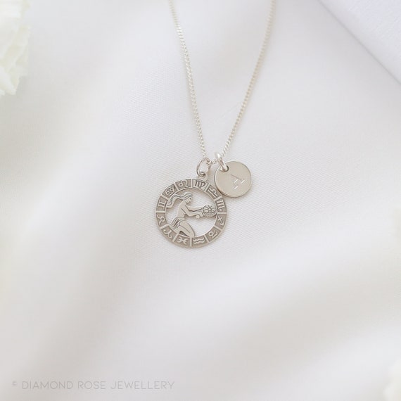 Personalised zodiac necklace store