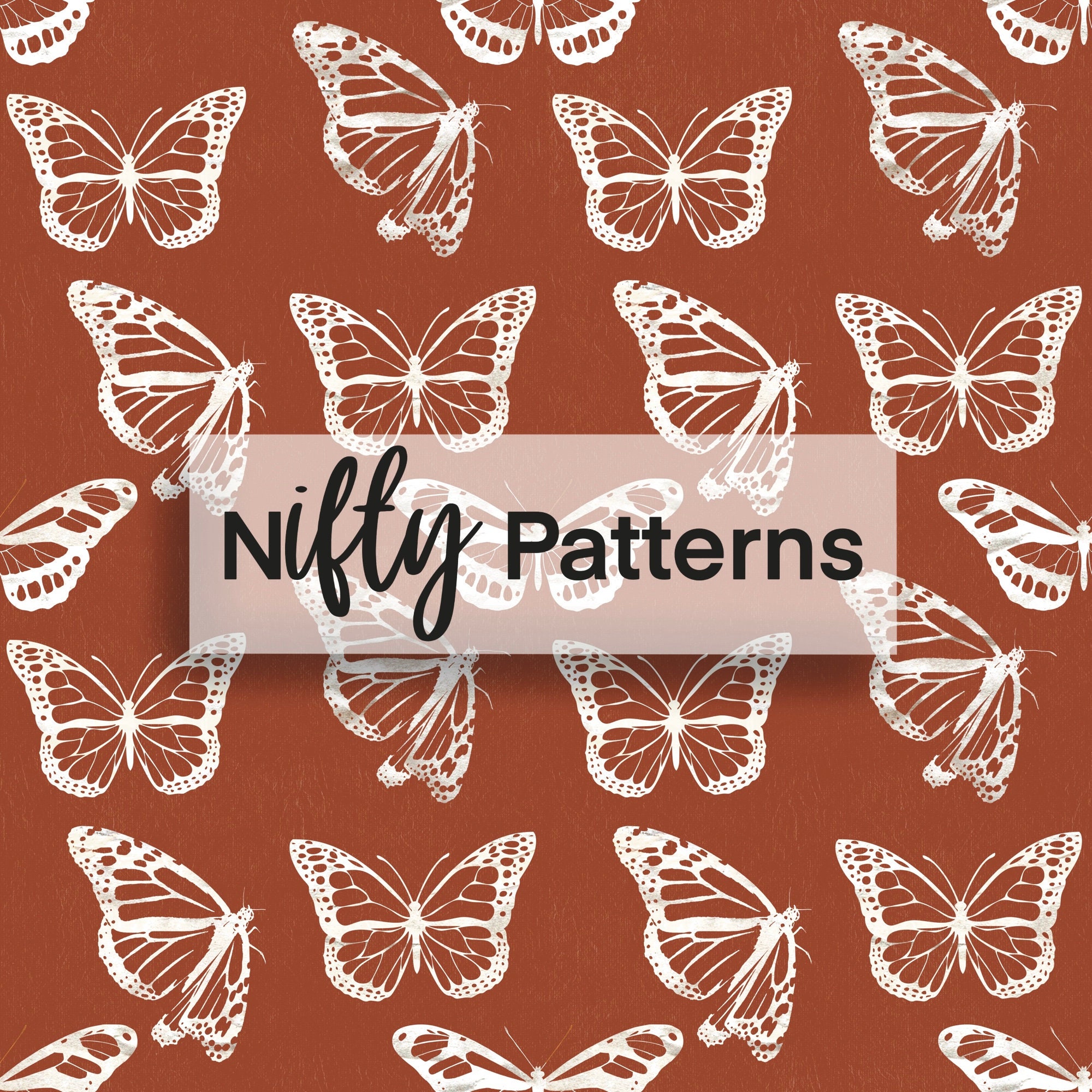 Craft Supplies & Tools Papercraft Vintage White Butterfly Neutral ...