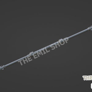 3D STL Print File Aerith Gainsborough Guard Stick Final Fantasy 7 ...